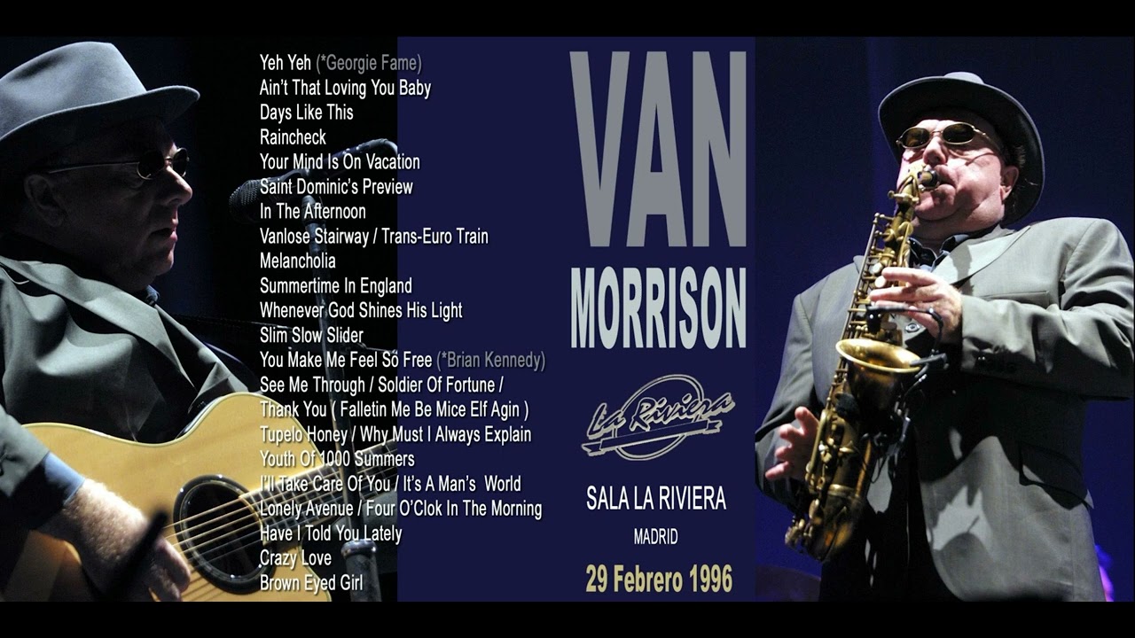 Van Morrison Live 1996 Madrid Spain - YouTube