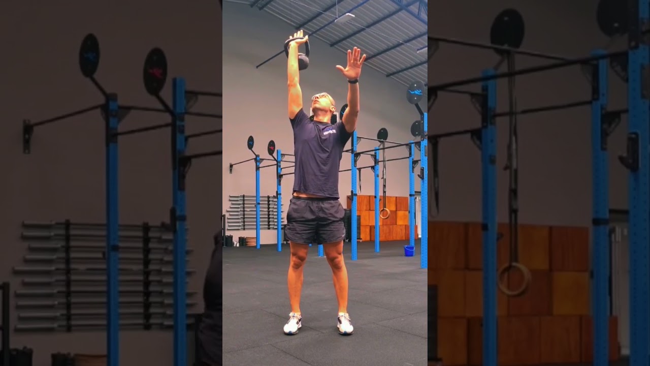 TURKISH GET UP CROSSFIT MOVEMENT #shorts - YouTube