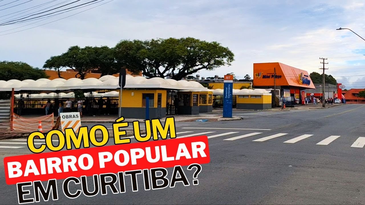 CAJURU, UM BAIRRO POPULAR DE CURITIBA - YouTube