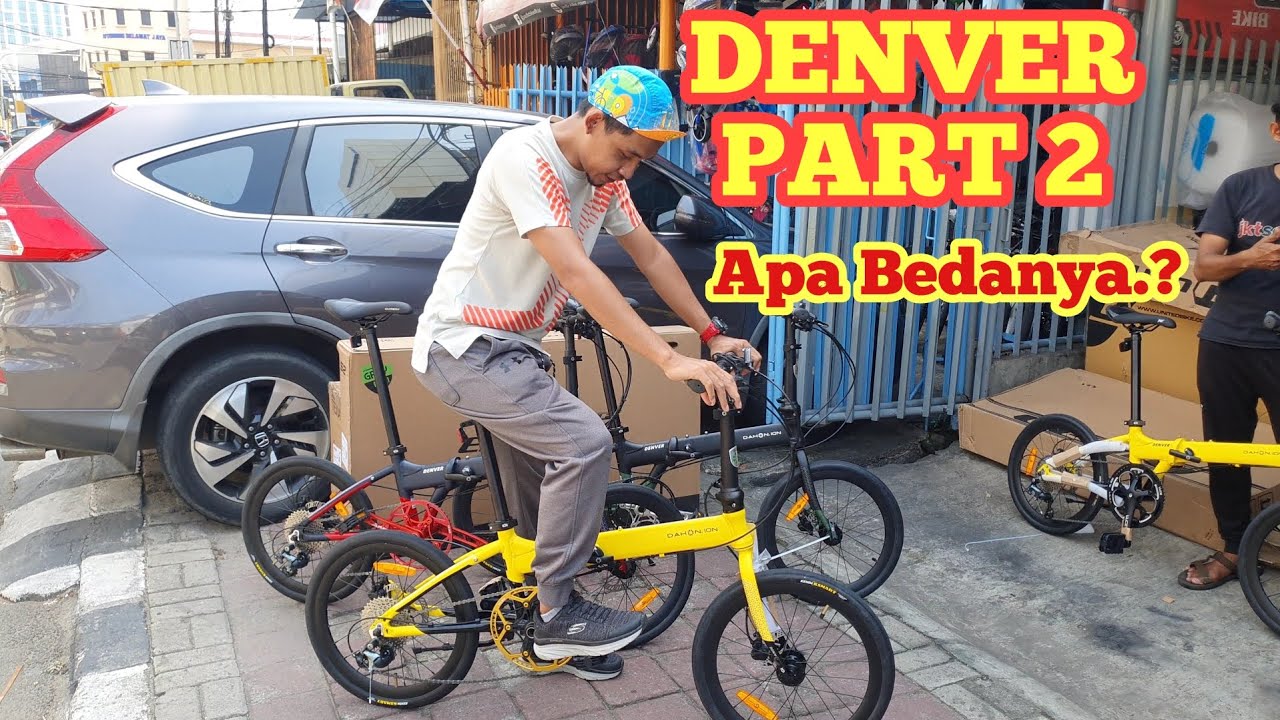 Foldingbike Dahon Denver Versi 2 | Sepeda Lipat 20in - YouTube