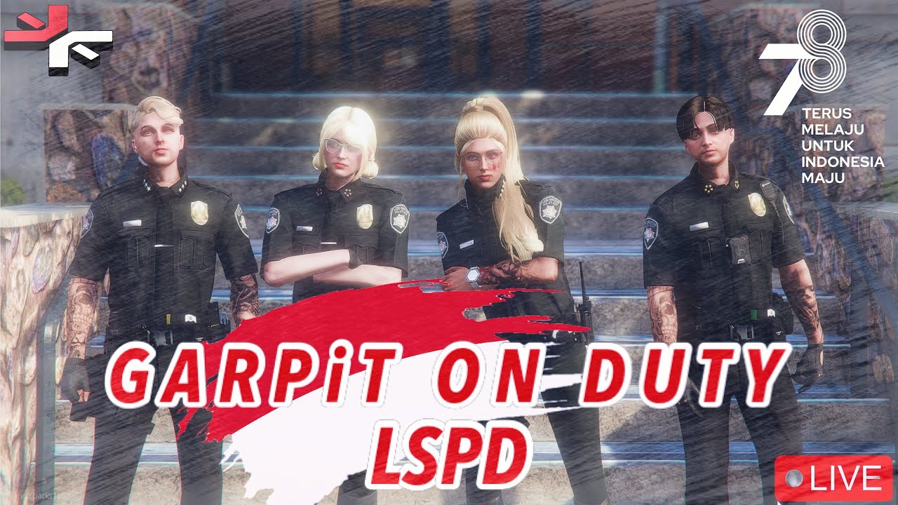 Semarak Kemerdekaan - Garpit On Duty GTA V Roleplay #executiverp # ...