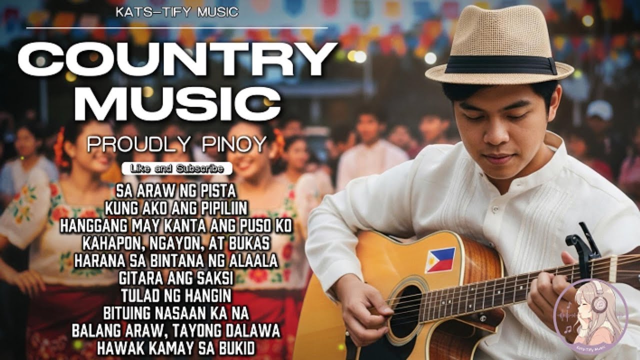 [Fiestang Pinoy] 🇵🇭 Proudly Pinoy Country Music 🎶 | Tagalog Acoustic ...