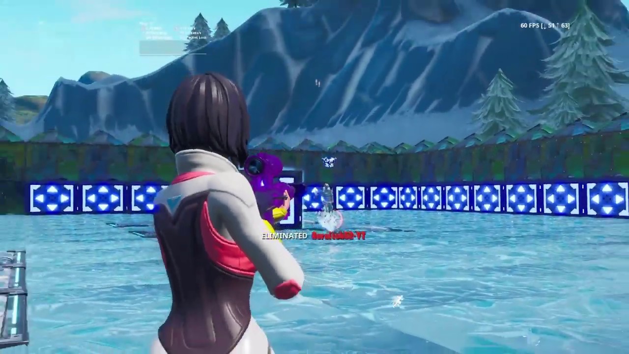 Fortnite: Creative - OUR Custom Map (Arctic Island, Ice & Bouncers ...