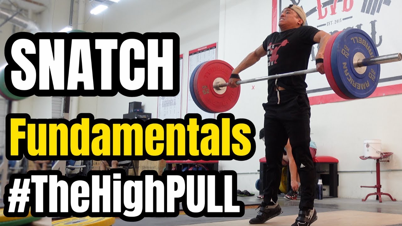 How to Improve Your Snatch Using the High Pull #olympicweightlifting # ...