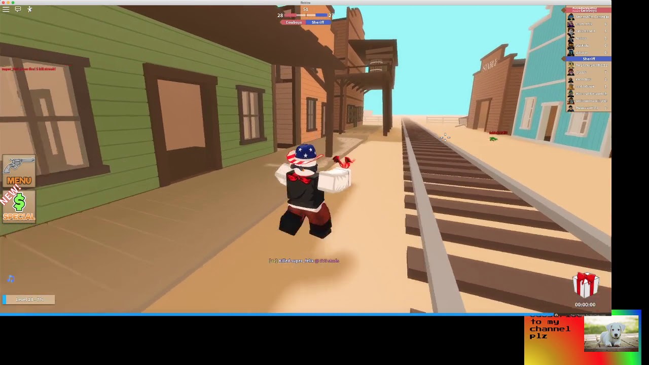 Wild Revolvers (Western Roblox Game) - YouTube