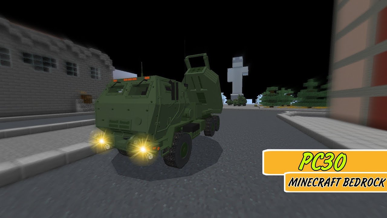 РСЗО HIMARS В MINECRAFT BEDROCK - YouTube