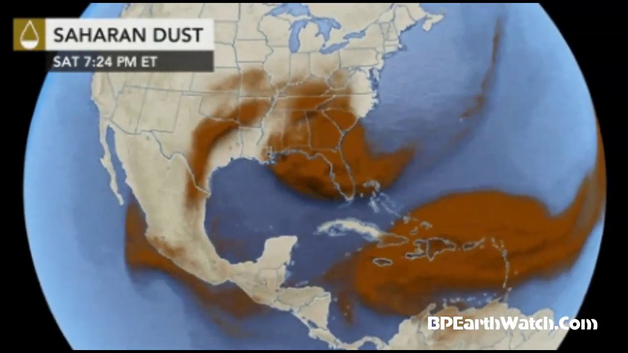 Urgent Health Warning. Saharan Dust Cloud Reaches U.S. - YouTube