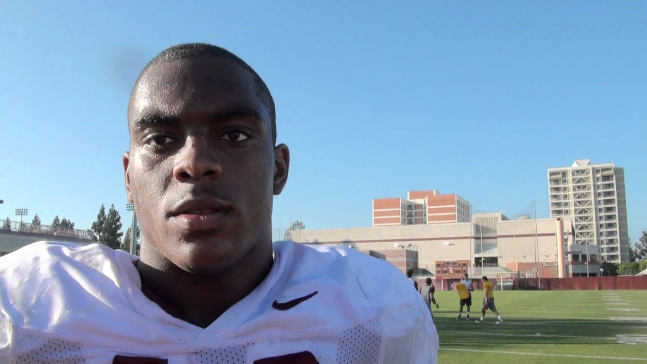 Fall Camp #3 interveiw with USC DE Devon Kennard - YouTube
