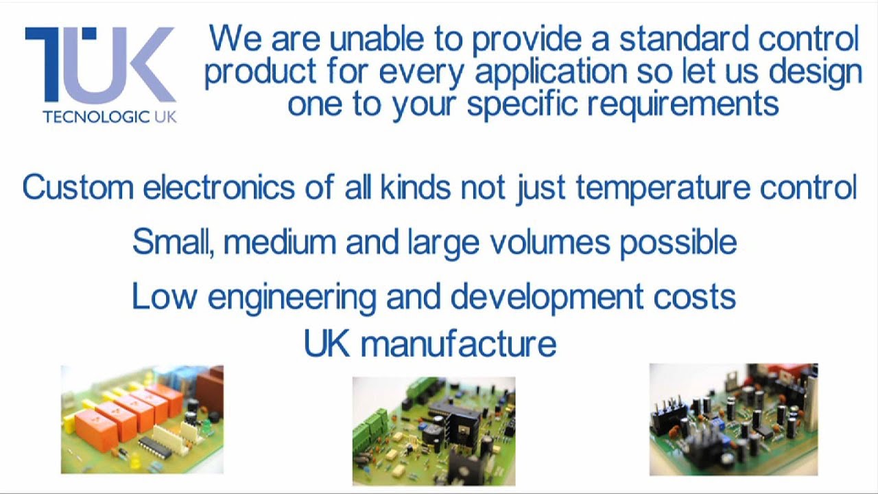 Bespoke Electronics and Custom Controllers - YouTube