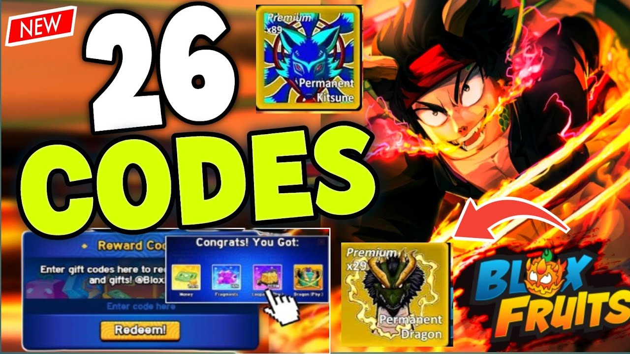 💥DEC UPDATE 24💥 Blox Fruits Codes in December 2024 / Blox Fruits Roblox ...