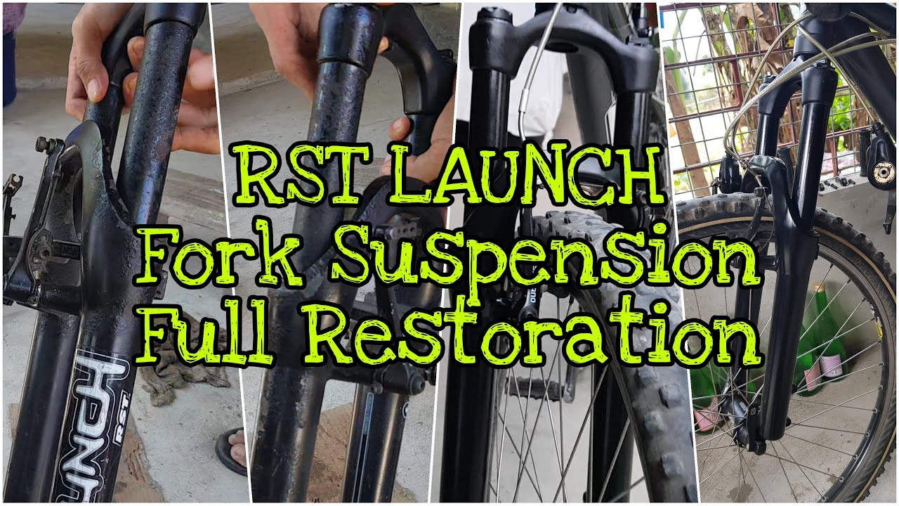 D.I.Y. RST Launch Fork Suspension Full Restoration | Manila - YouTube