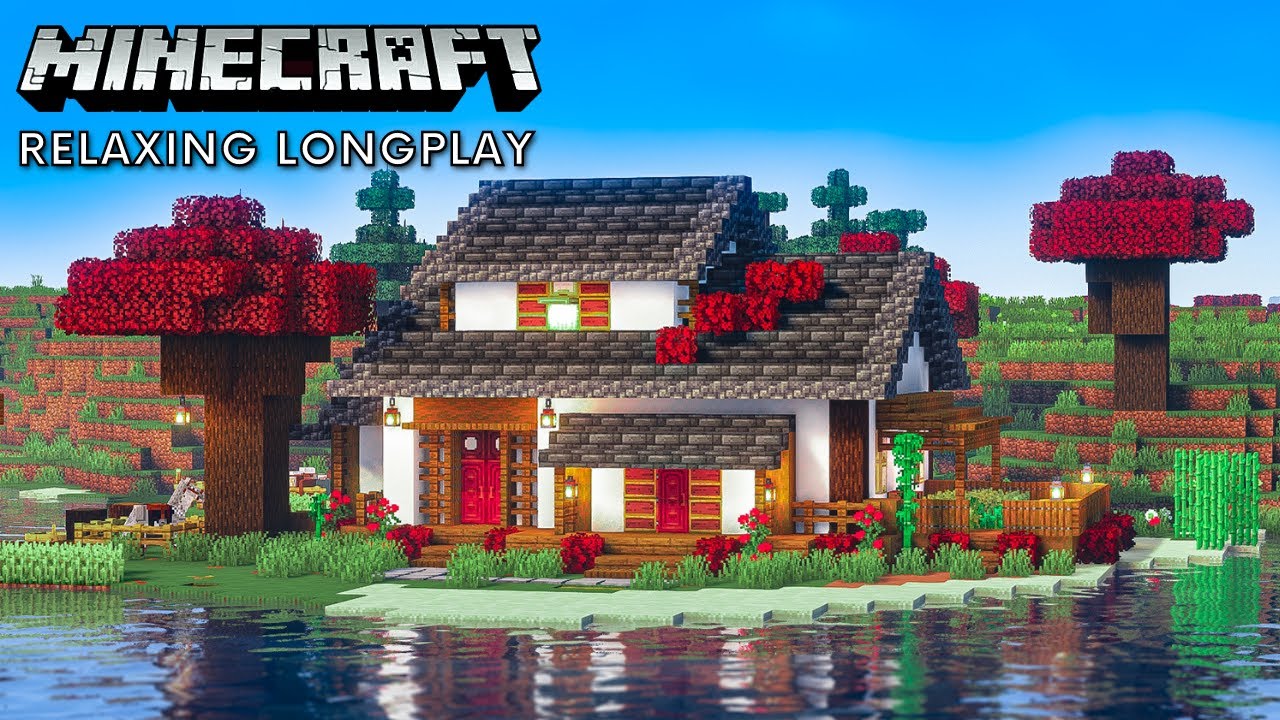 Minecraft Relaxing Longplay - Peaceful Building and Exploring (No ...