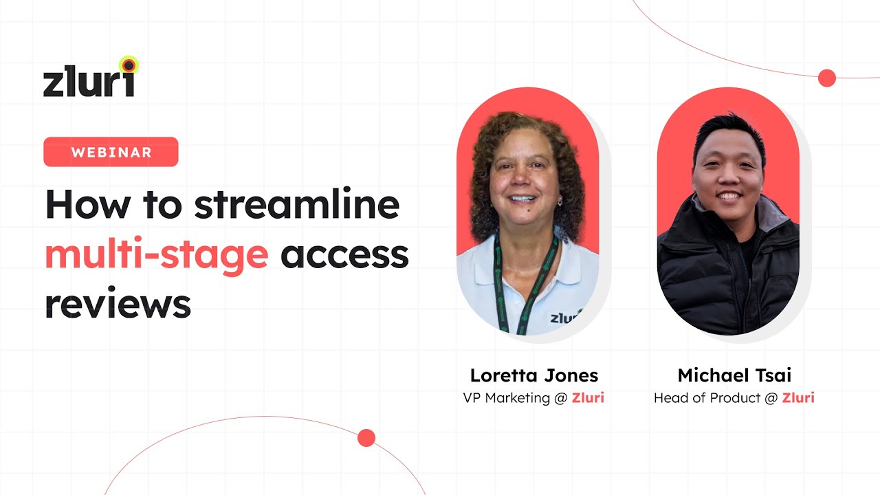 Zluri Webinar: Multi-stage Access Reviews - YouTube