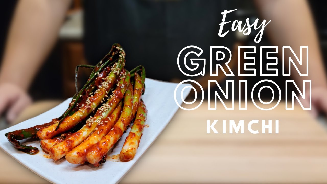 Pa Kimchi (파김치) | Green Onion Kimchi - YouTube