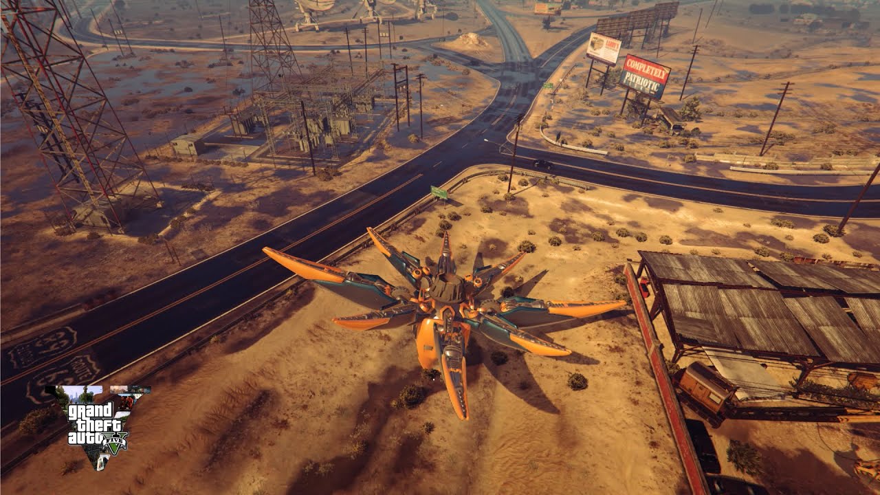 Guardians Of The Galaxy Spaceship In GTA 5 - Ultra Realistic Graphics ...