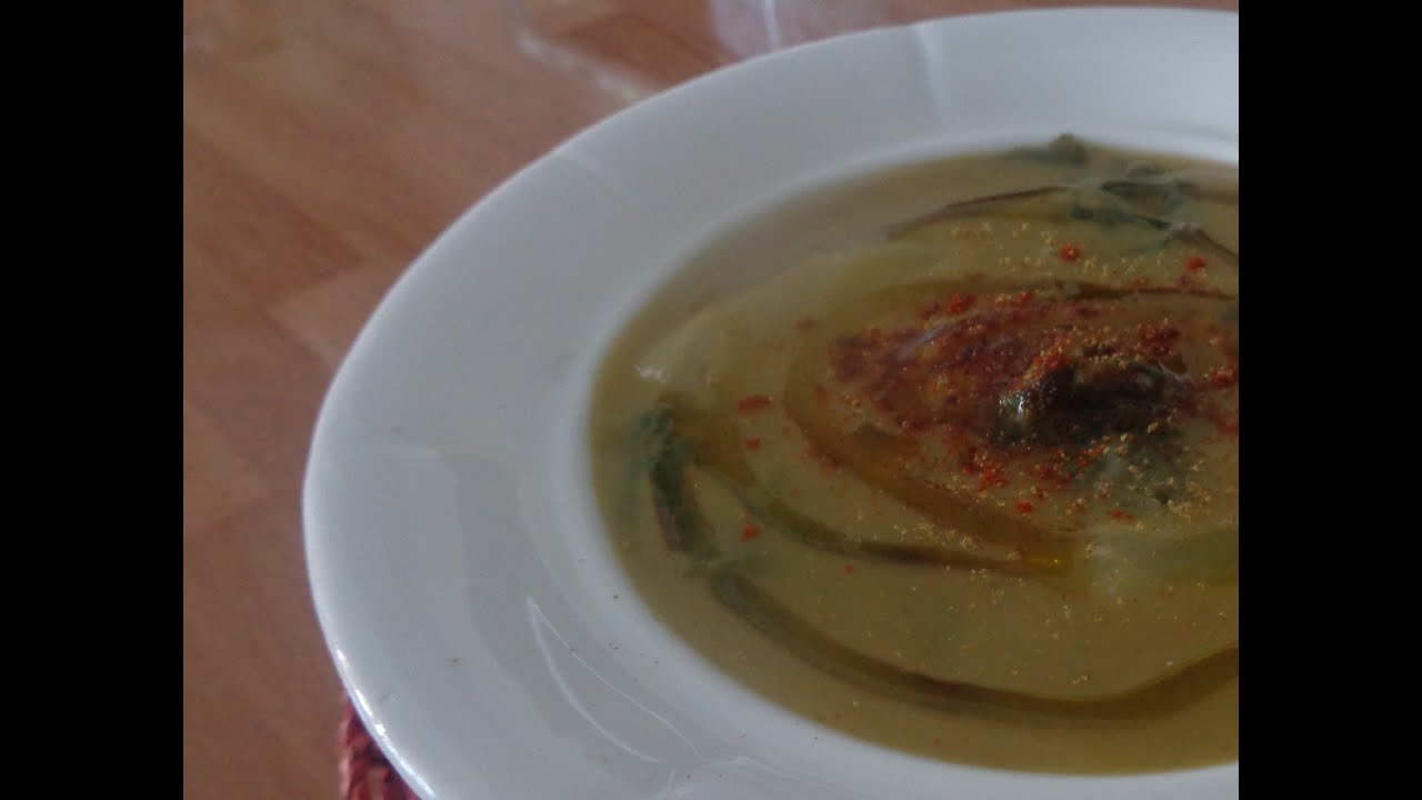 البيصارة على الطريقة المغربية , Bisara a la marroquí, how to make ...