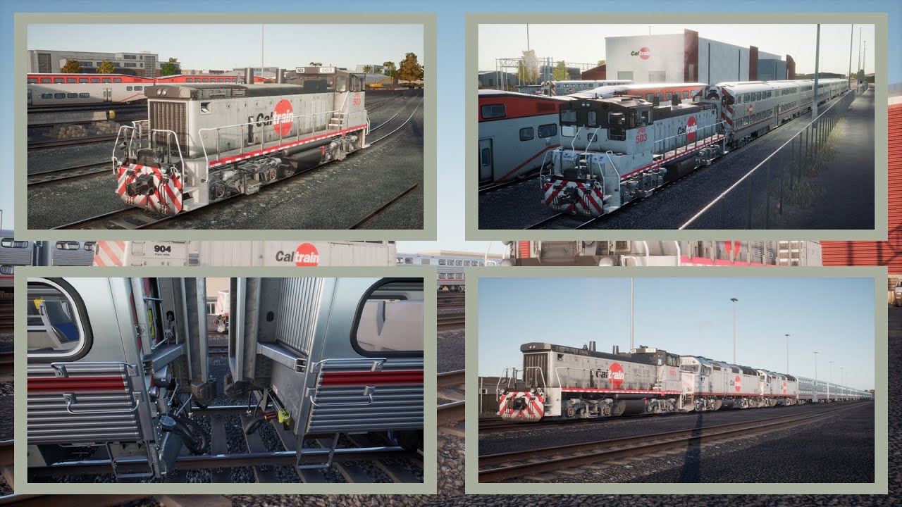 Train Sim World 2 - Caltrain MP15DC Switcher - Prepare The Special ...