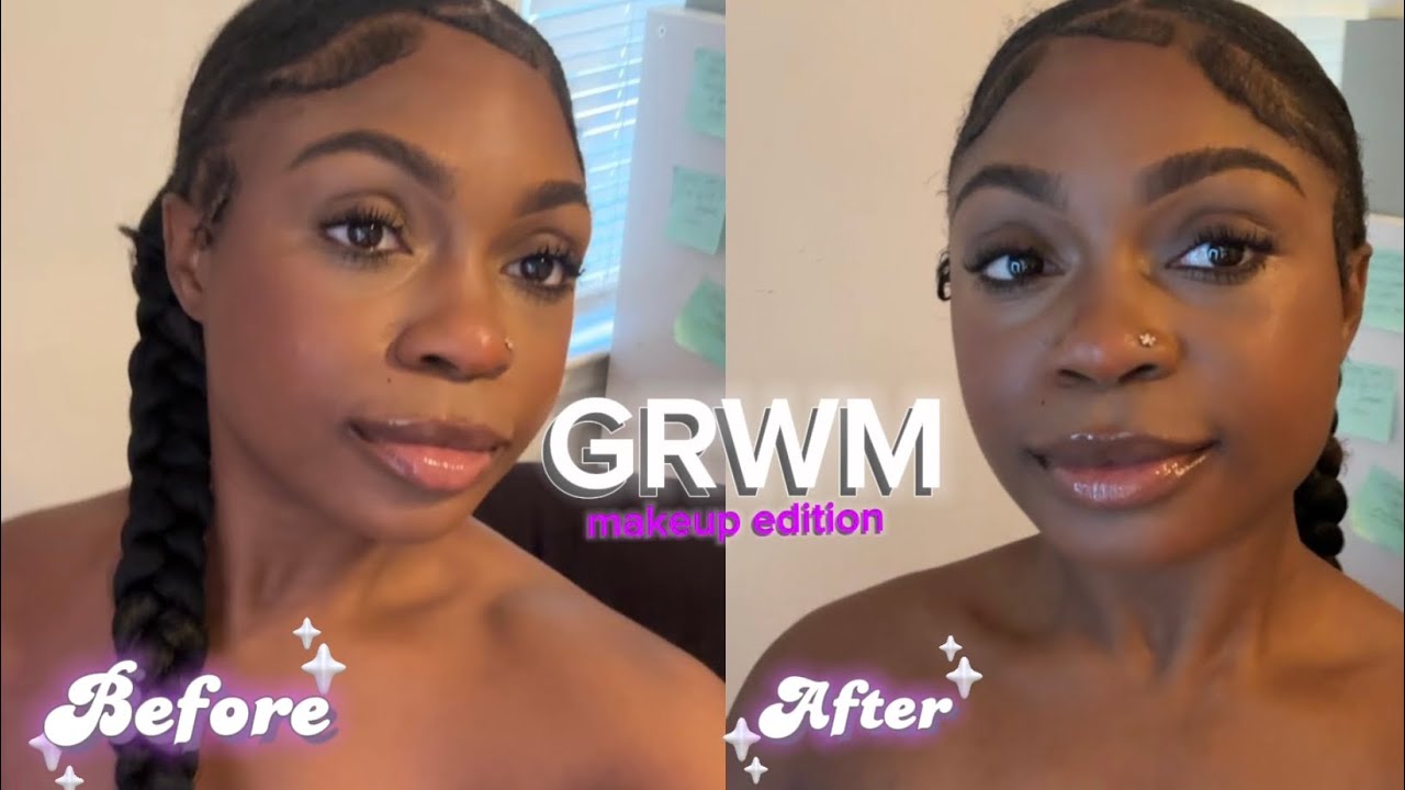 GRWM| MAKEUP EDITION+ NO FOUNDATION - YouTube