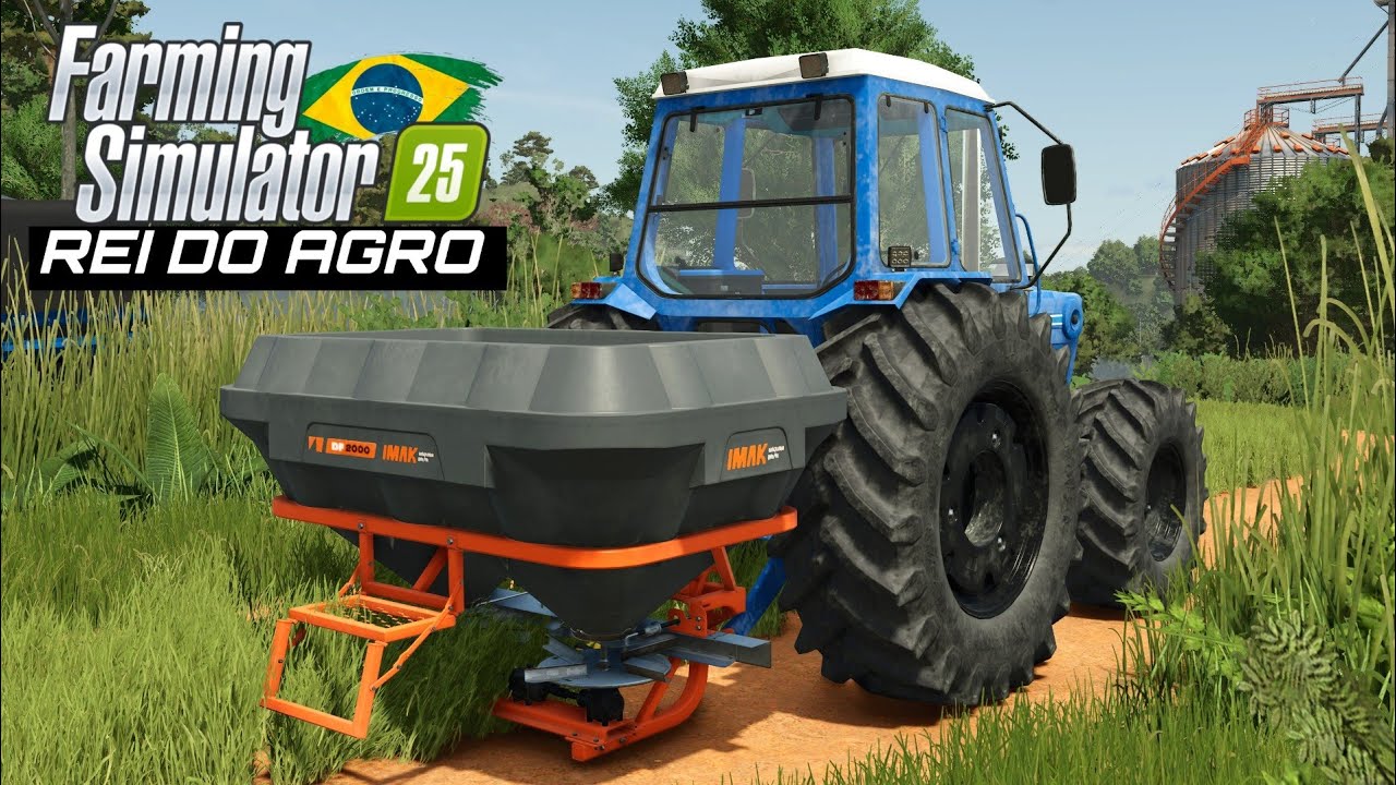 NOVO IMPLEMENTO DA FAZENDA | FS25 REI DO AGRO #3 - YouTube