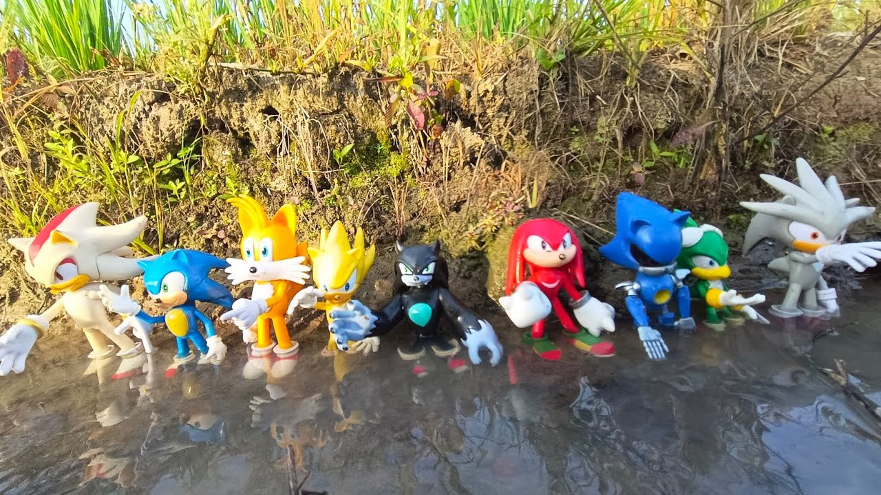 Sonic Hedgehog/Unboxing Figure/Super Sonic/Warehog/Metal Sonic/Knuckles ...