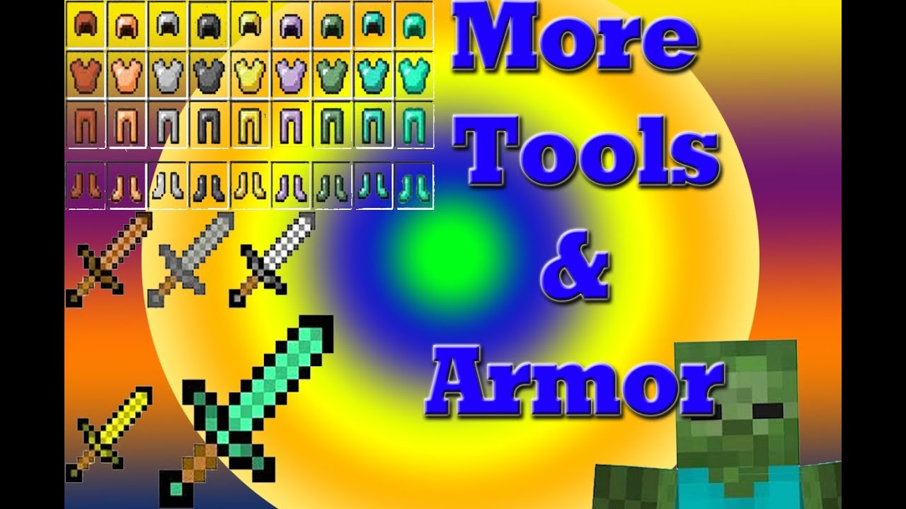 More Armour & Tools Mod Review - YouTube