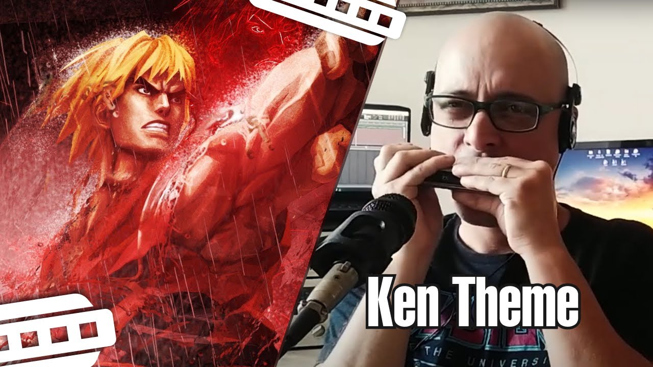 Ken Theme - Street Fighter 2 - On Chromatic Harmonica - YouTube
