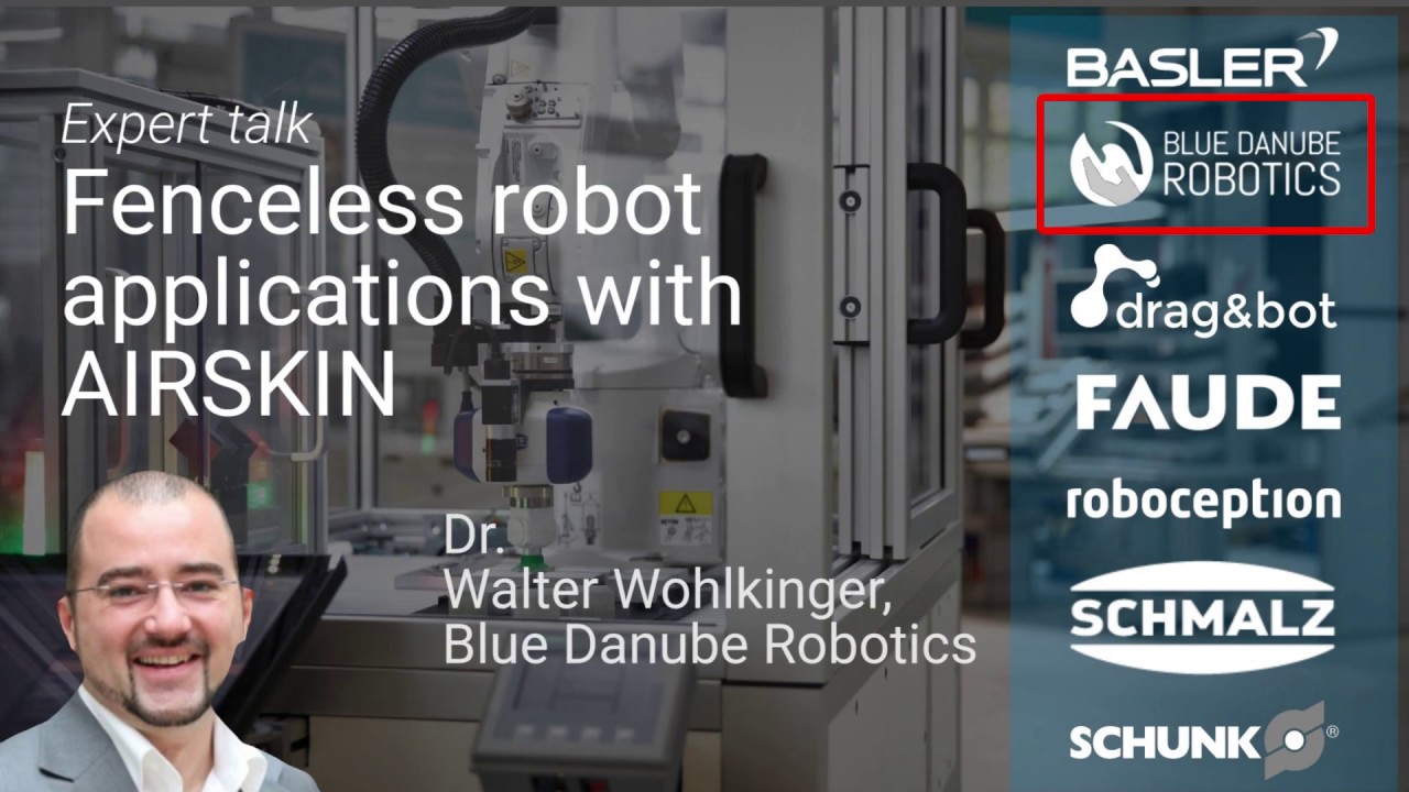 Web-Expo - ©BLUE DANUBE ROBOTICS: Fenceless robot applications with ©AIRSKIN - YouTube