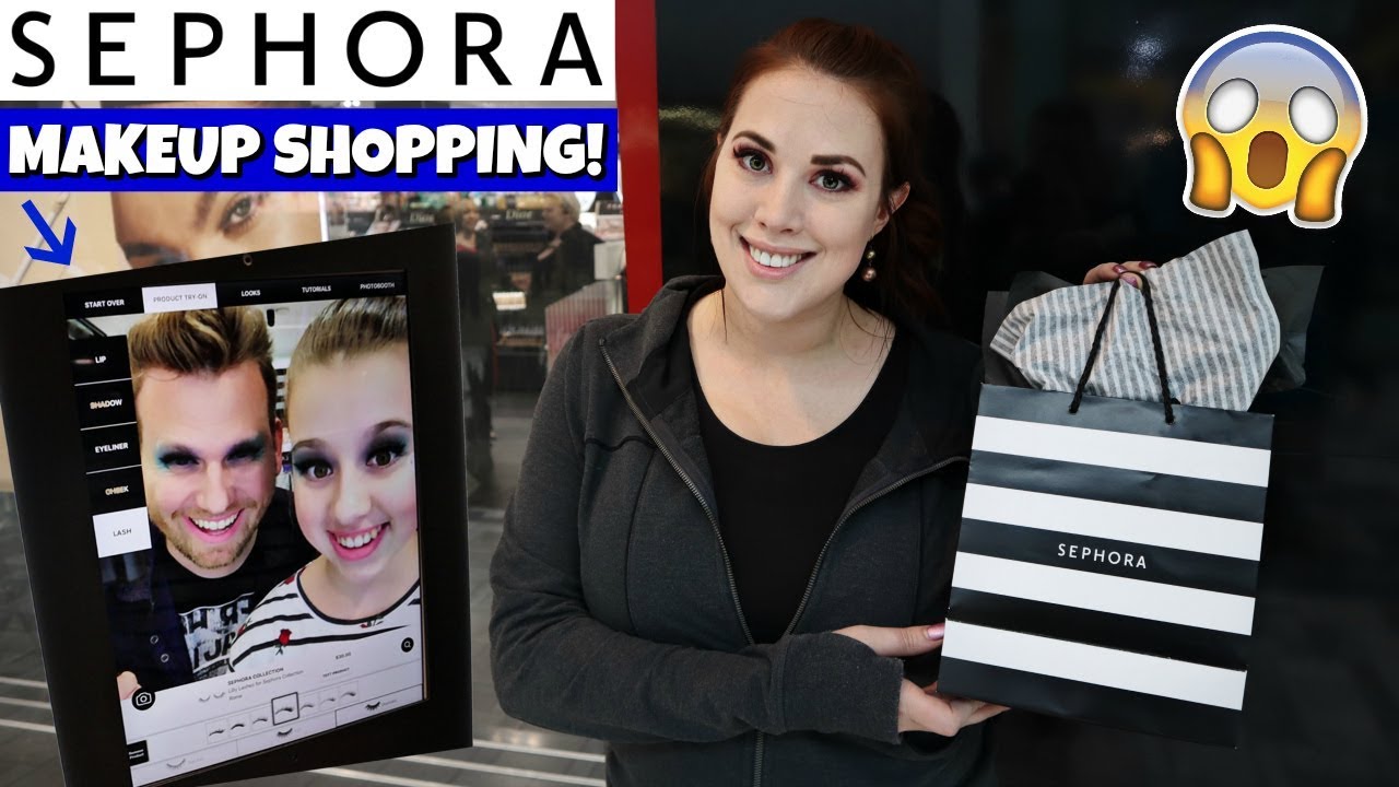 Makeup Shopping Trip At Sephora + First Time Getting A Virtual Makeover ...