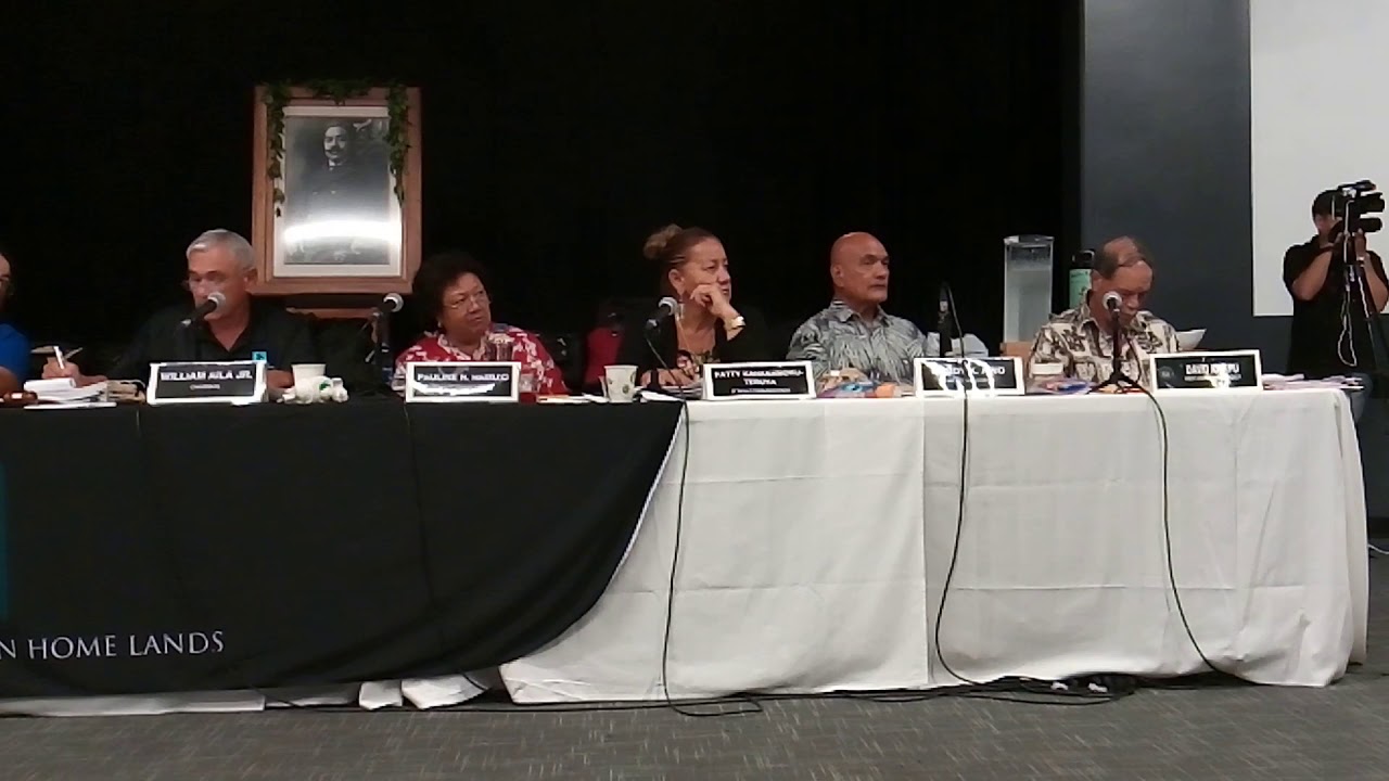 Hawaiian Kingdom Jural Assembly (Hilo) serves DHHL Director..W. Aila ...