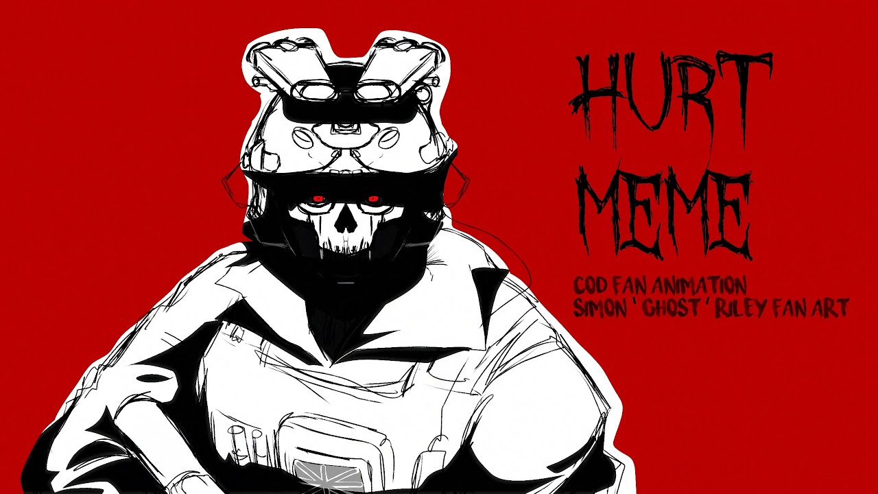 HURT MEME//Simon ‘Ghost’ Riley fan animation// - YouTube