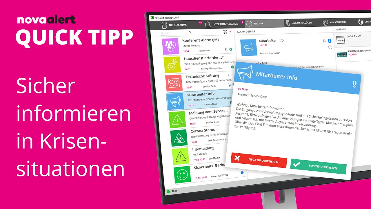 novaalert Quick Tipp - Krisensituationen - YouTube