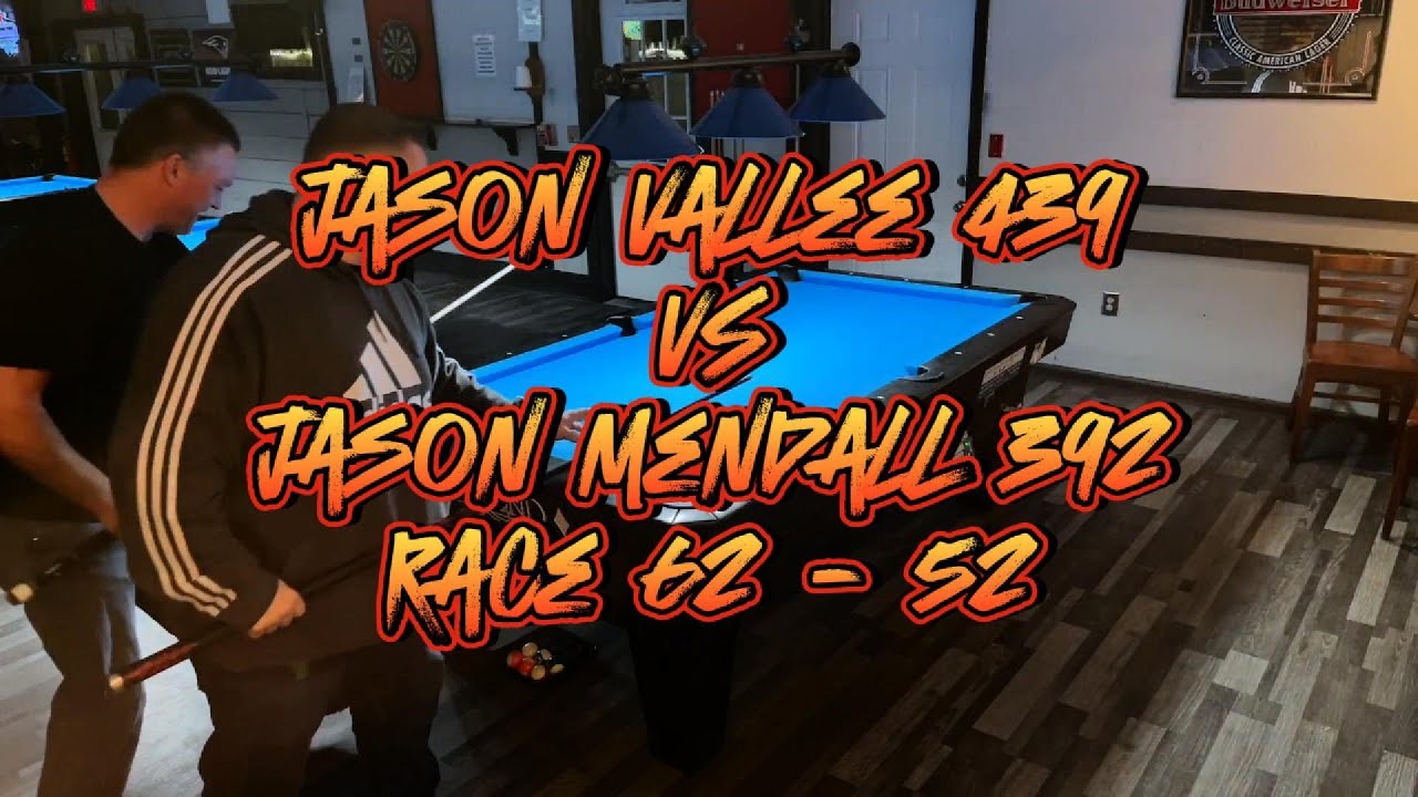 RI USAPL 9 Ball - Jason Vallee VS Jason Mendall - YouTube