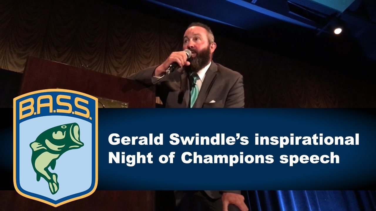 Gerald Swindle speaks about winning Angler of the Year at the ...