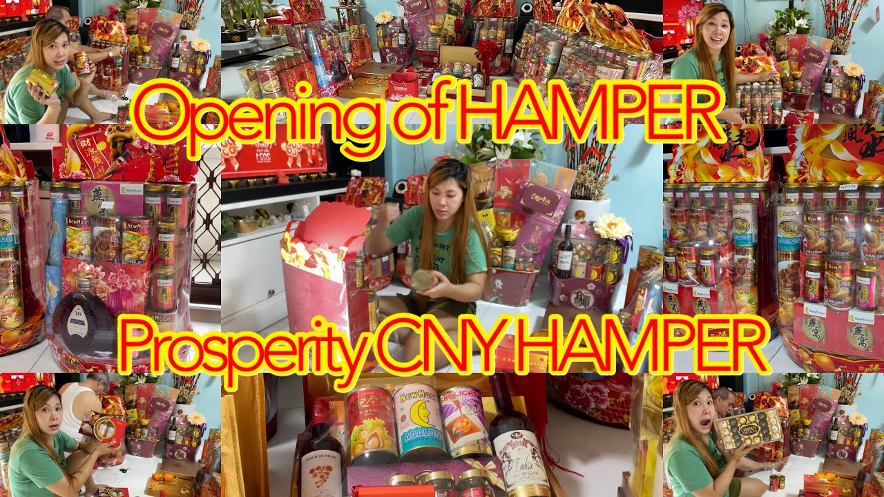 Opening of HAMPER - Prosperity CNY HampeR - YouTube