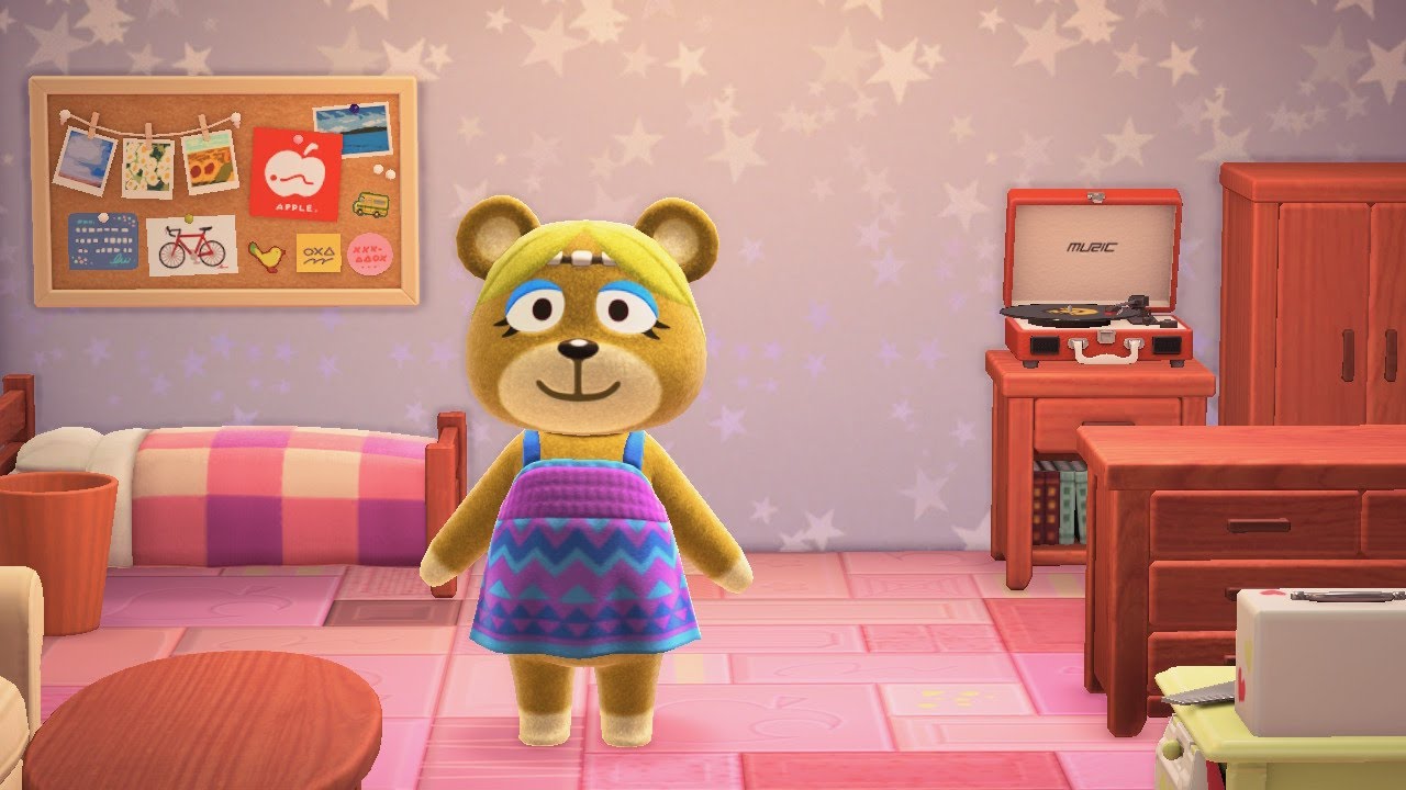Animal Crossing New Horizons House Tour Paula Villager - YouTube