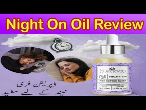 Night On Oil Review | Best Oil for Insomnia & Sleep Apnea | Natural ...