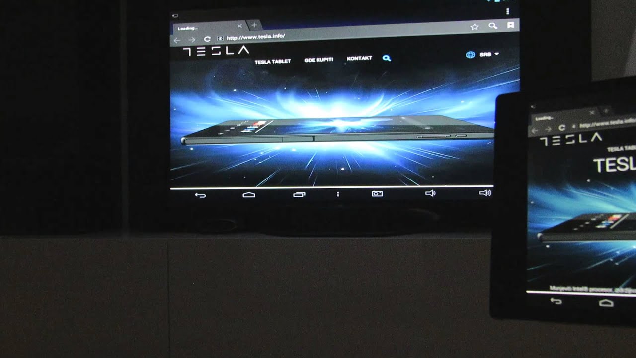 Tesla tablet 785 povezivanje sa TV-om preko miracast-a (wireless ...