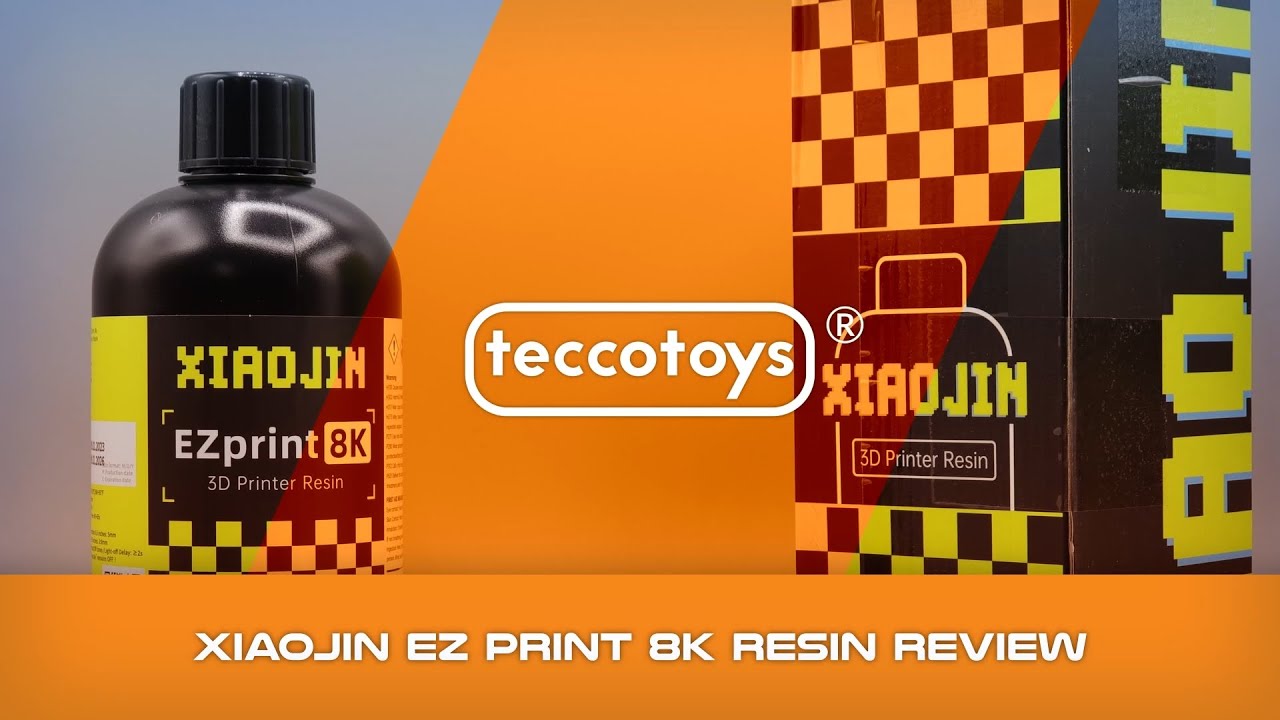 Xiaojin EZprint 8K 3D Printer Resin Review - YouTube