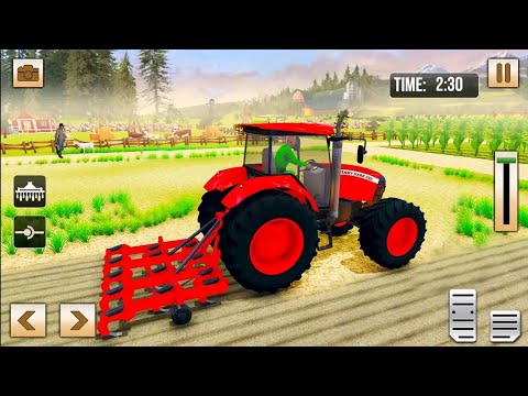 Modern Tarım Traktör Simülatör Oyunu - Traktör Sürüş Oyunları 2021 - Tractor Driving Games