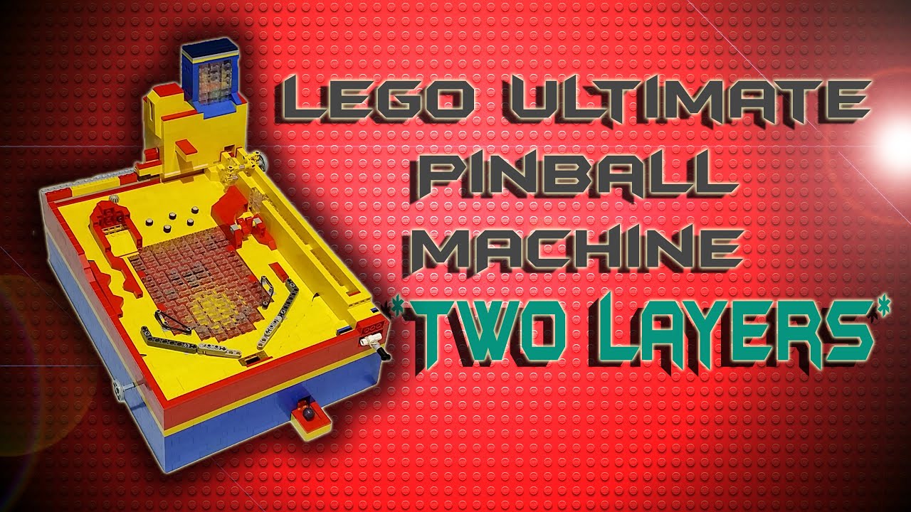 Lego Ultimate Pinball Machine *2 Layers* - YouTube