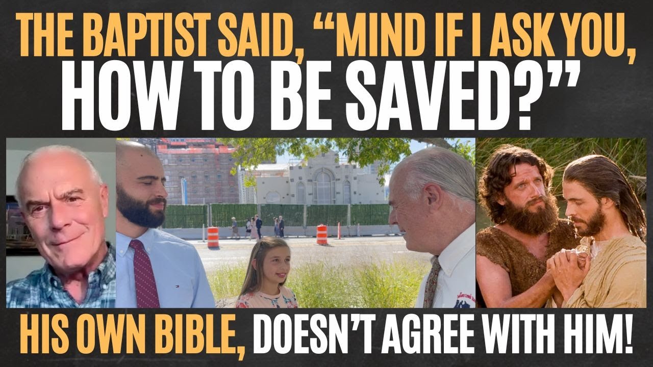 THE BAPTIST SAID, “MIND IF I ASK YOU, HOW TO BE SAVED?” BUT HIS OWN ...