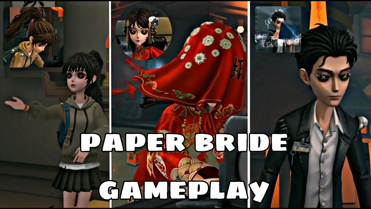 Idv x paper bride crossover skin gameplay - YouTube