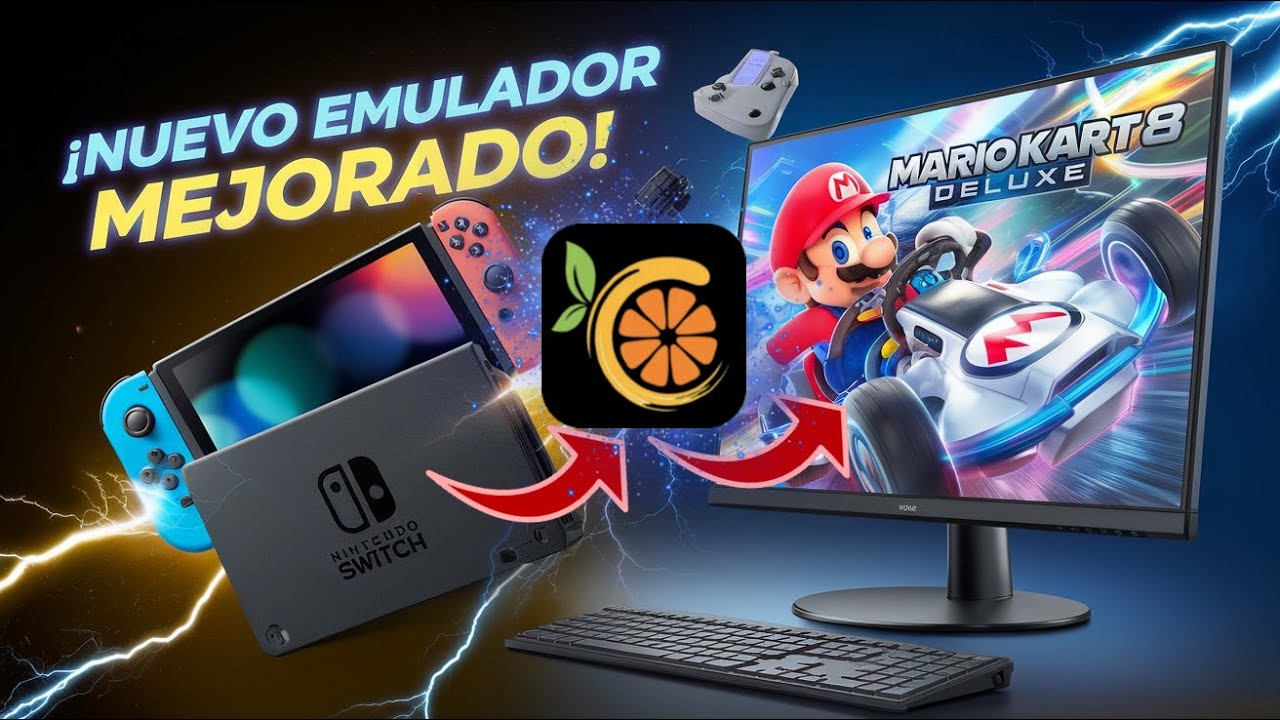 🔥EL MEJOR EMULADOR de NINTENDO SWITCH (CITRON) para PC! 🎮Tutorial PASO ...