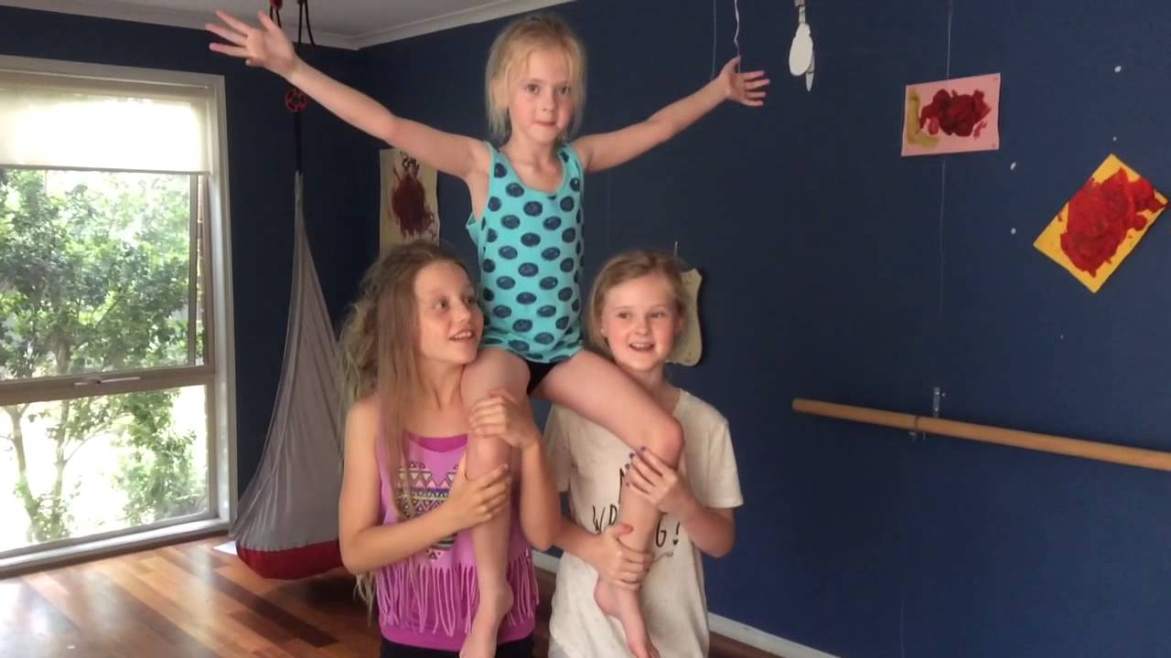 Two and three acro stunts - YouTube