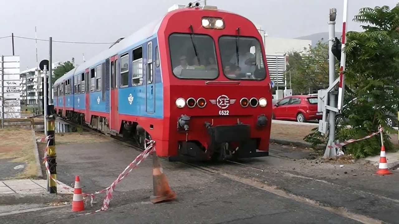 Προαστιακος σιδηροδρομος Καλαματας/Local trains at Messini line - YouTube