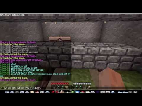crazy craft survival server - YouTube