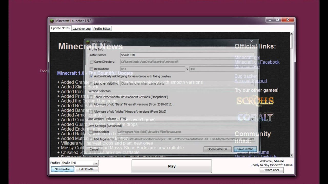 EN Minecraft tutorials: Too Many Items (TMI) 1.8 - how to download and ...