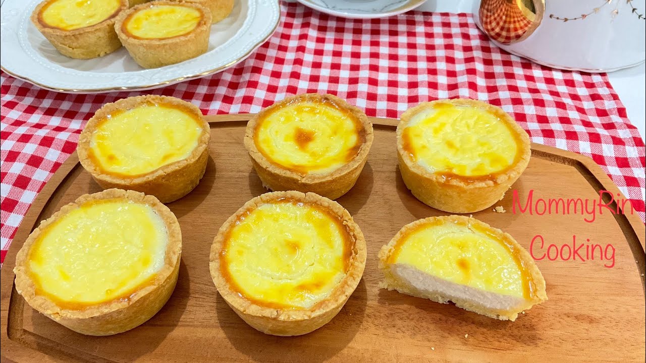 Easy & Yummy Baked Cheese Tart - YouTube