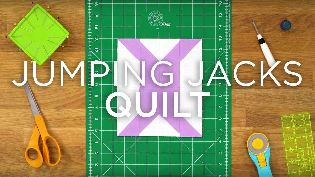 Quilt Snips Mini Tutorial--Jumping Jacks - YouTube
