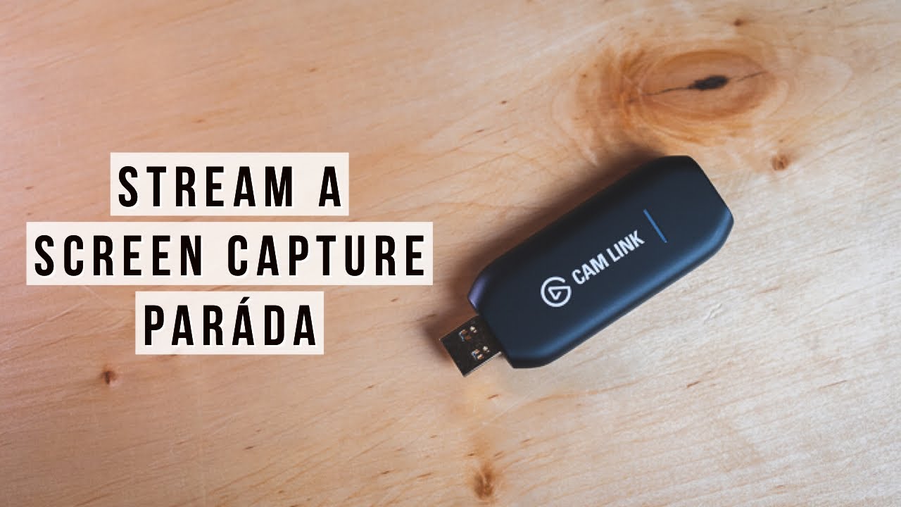 Elgato Cam Link 4K - stream a screen capture jednoduše - YouTube